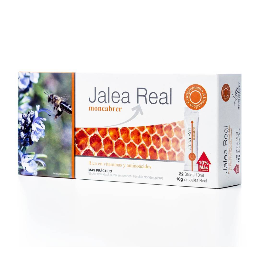 Jalea Real 1.500 mg.Caja de 20 uds. – Miel Moncabrer Jalea Real 1.500 mg.Caja de 20 uds. – Miel Moncabrer